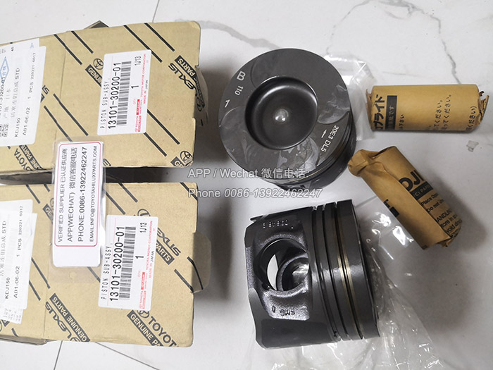 13101-30200-01,Toyota Hilux New 1KD-FTV Piston Set,13101-30200