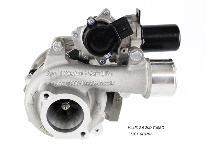 17201-0L071,Toyota Hilux 2KD Turbocharger,17201-0L070
