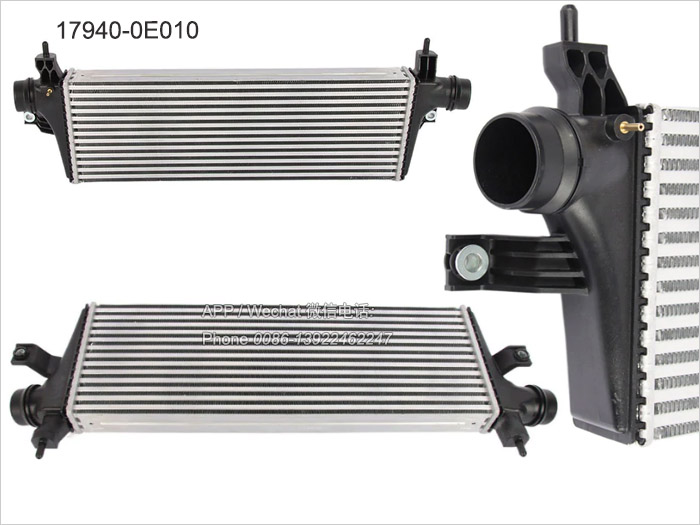17940-0E010,2020 Toyoyta Hilux 1GD 2GD Intercooler,179400E010