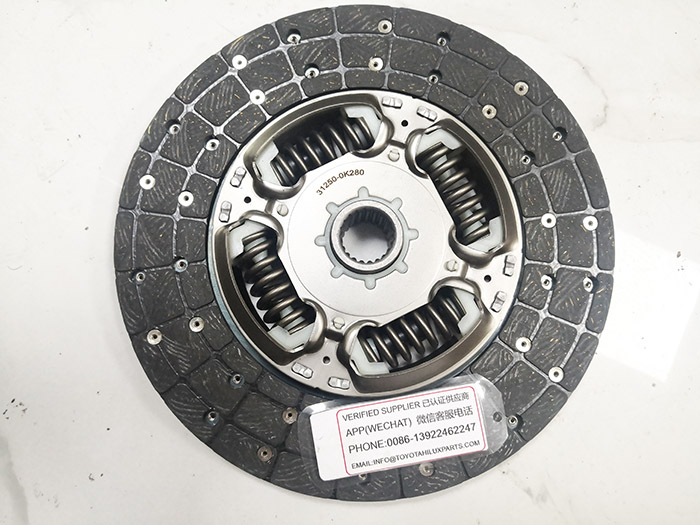 31250-0K280,Best Toyota Hilux 2GD 1GD Clutch Disc,312500K280