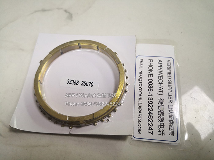 33368-35070,Toyota Hilux Vigo Synchronizer Ring Set, NO.1,33368-35090