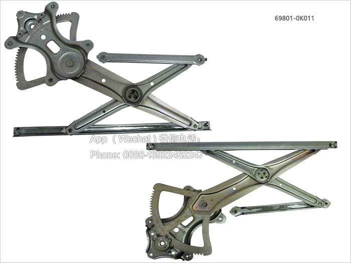69801-0K011,Toyota Hilux Vigo Window Regulator Front Door R,69801-0K010