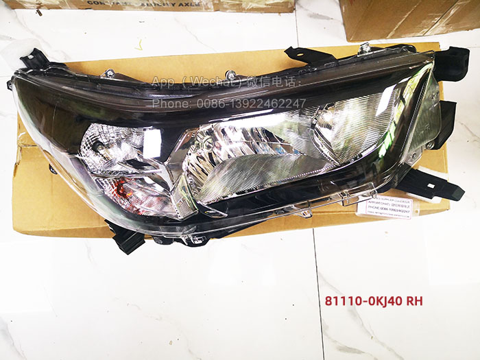 81110-0KJ40,2021 Toyota Hilux Revo Head Lamp RH,81110-0KJ41