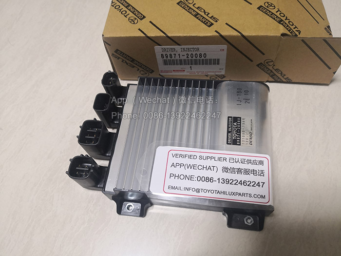 89871-20080,Toyota Hilux 1KD 2KD Injector Driver,8987120080